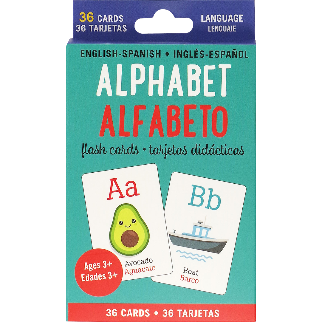 Bilingual Alphabet Flash Cards (English/Spanish) – Emerson and Friends