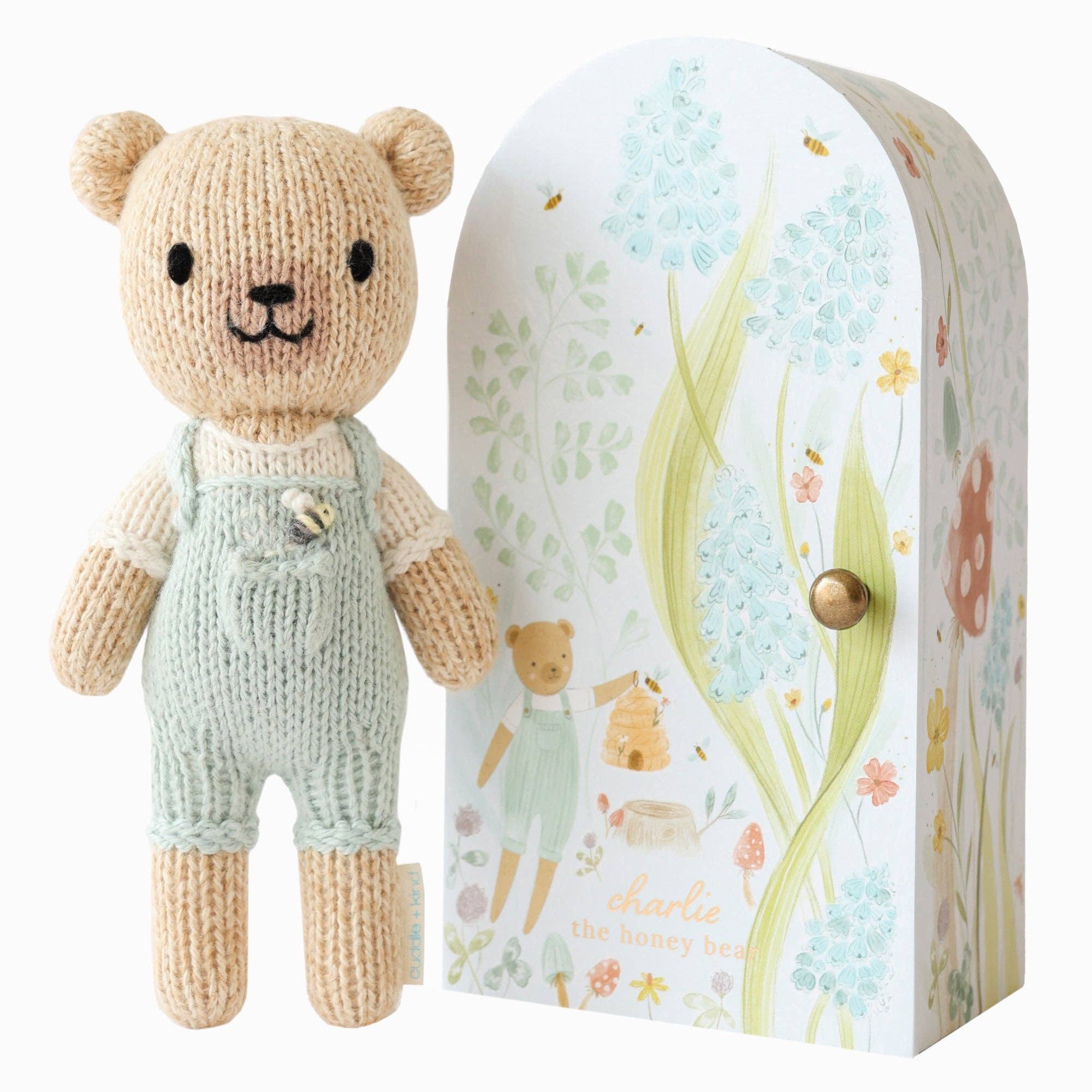 Cuddle+Kind - Tiny Charlie the Honey Bear – Emerson and Friends