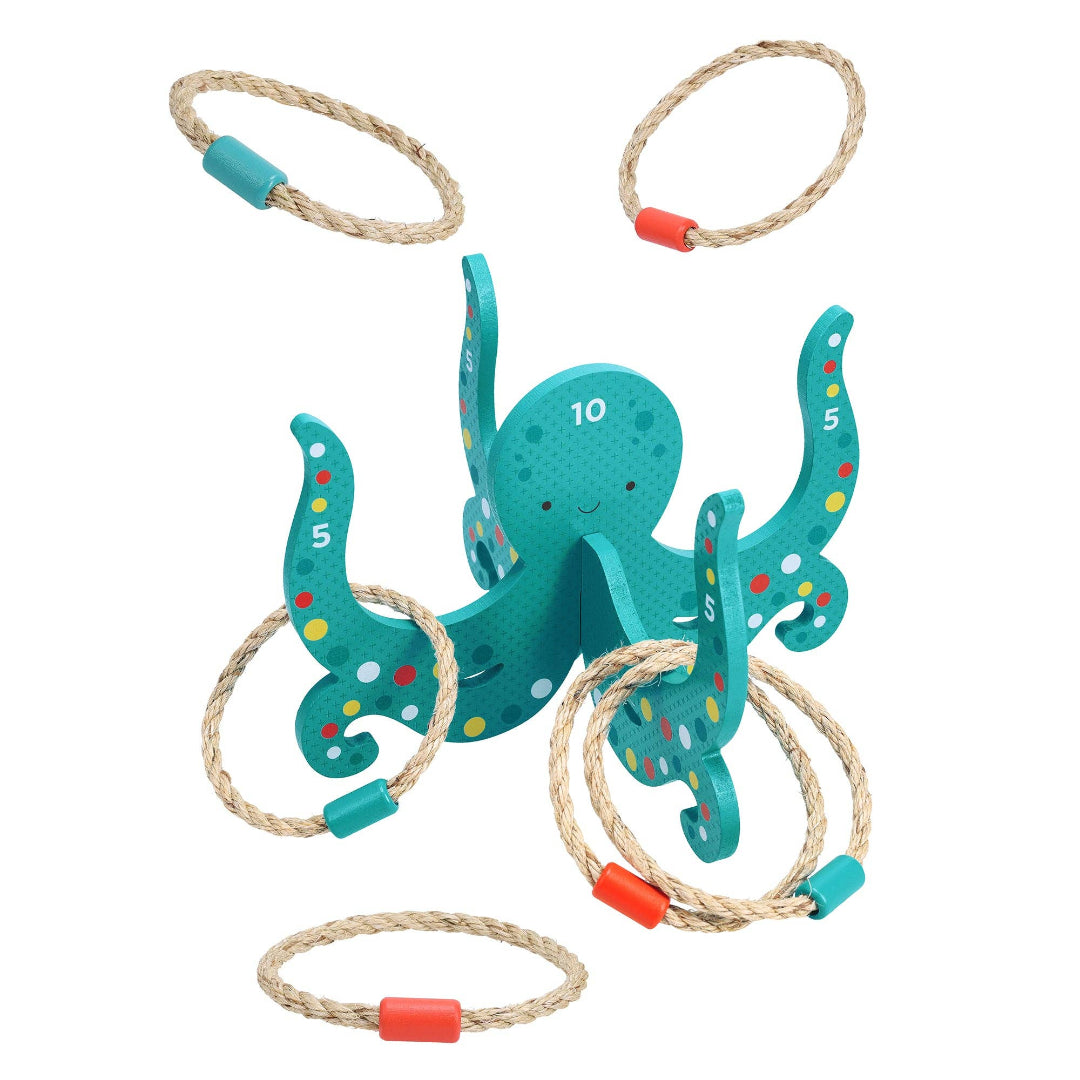 Happy Octopus Wooden Hoopla – Emerson and Friends