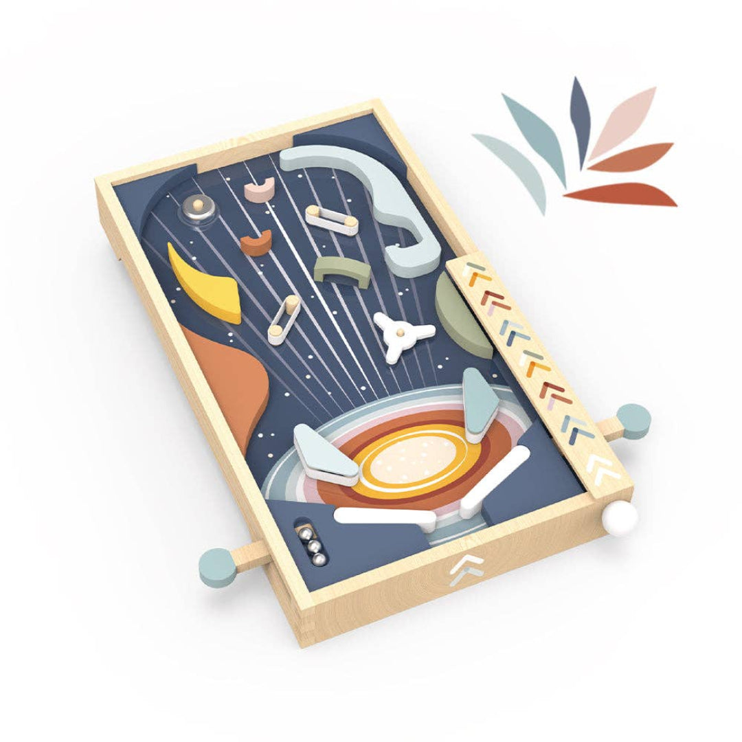 Wooden Pinball Game – Emerson and Friends